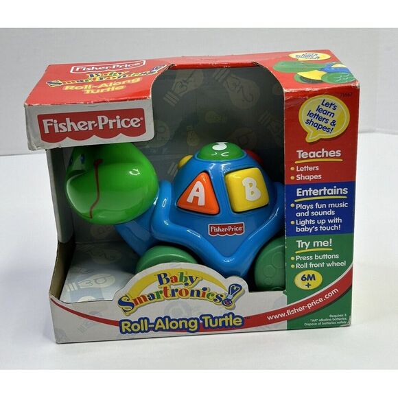 Fisher-Price | Toys | Fisher Price Baby Smartronics Rollalong Turtle ...